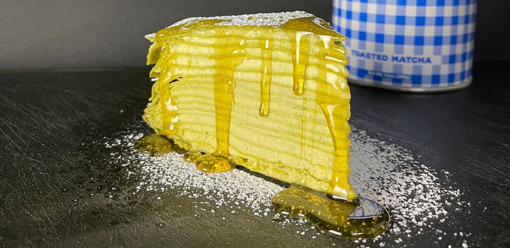 Wavy Matcha Crepe Cake – Ghetto Gastro